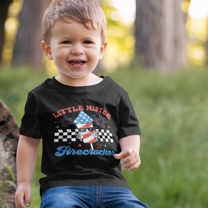 Little Mister Firecracker SVG PNG, 4th of July Svg, America Boy Png ...