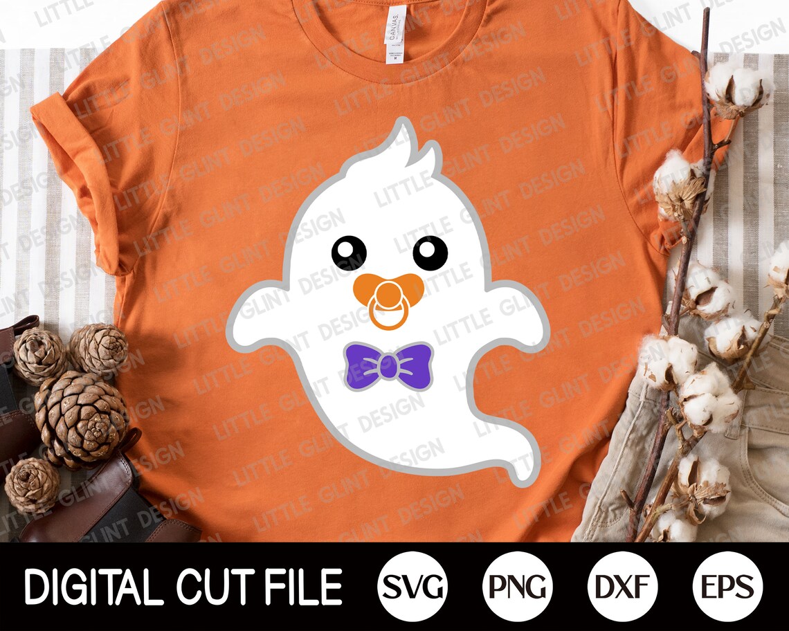 Baby Ghost Svg, Halloween Svg Bundle , Ghost Boy and Girl Svg, Spooky ...