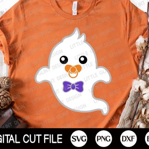 Baby Ghost Svg, Halloween Svg Bundle , Ghost Boy and Girl Svg, Spooky ...