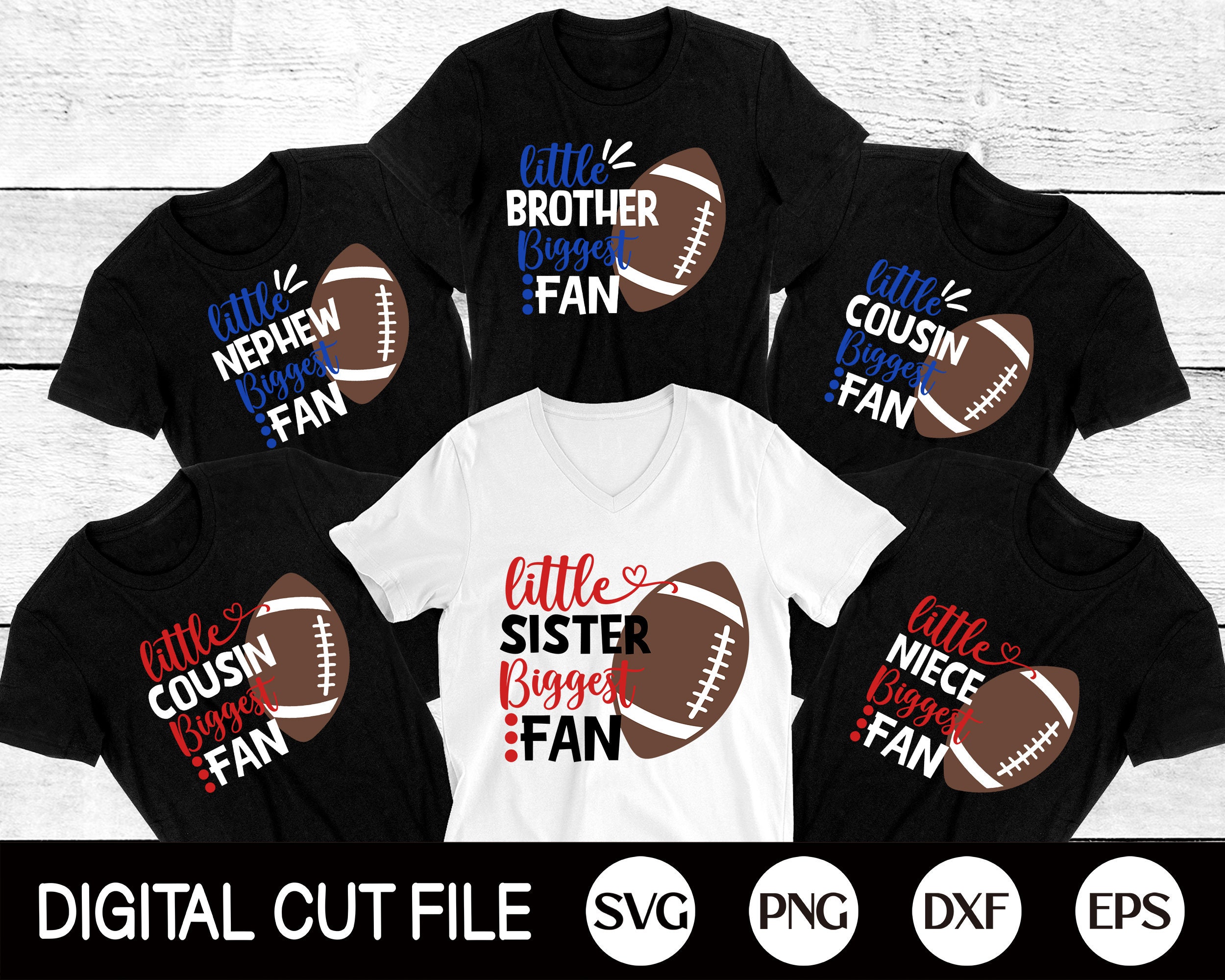 Football Fan SVG Bundle Biggest Fan Svg Football Player Svg - Etsy
