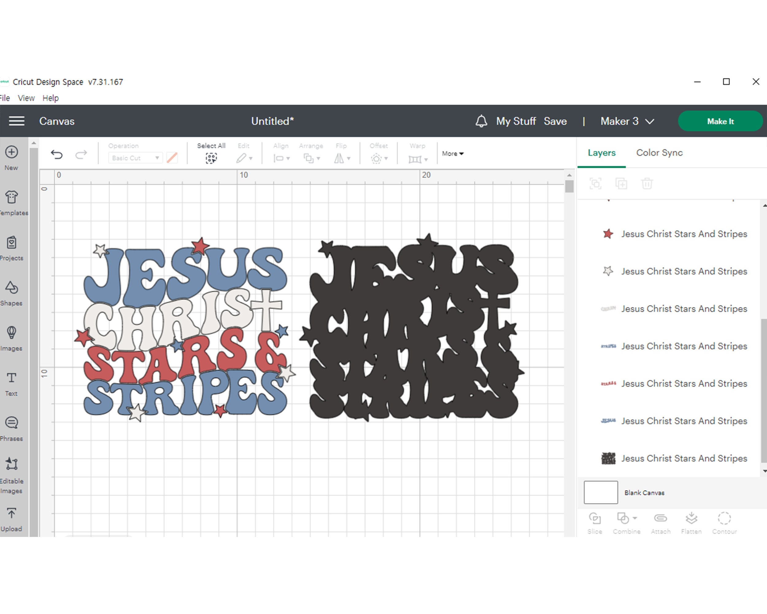 Jesus Christ Stars and Stripes SVG, 4th of July Svg, Patriotic Svg ...