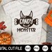 Candy Monster Svg Halloween Svg Spooky Svg Halloween - Etsy