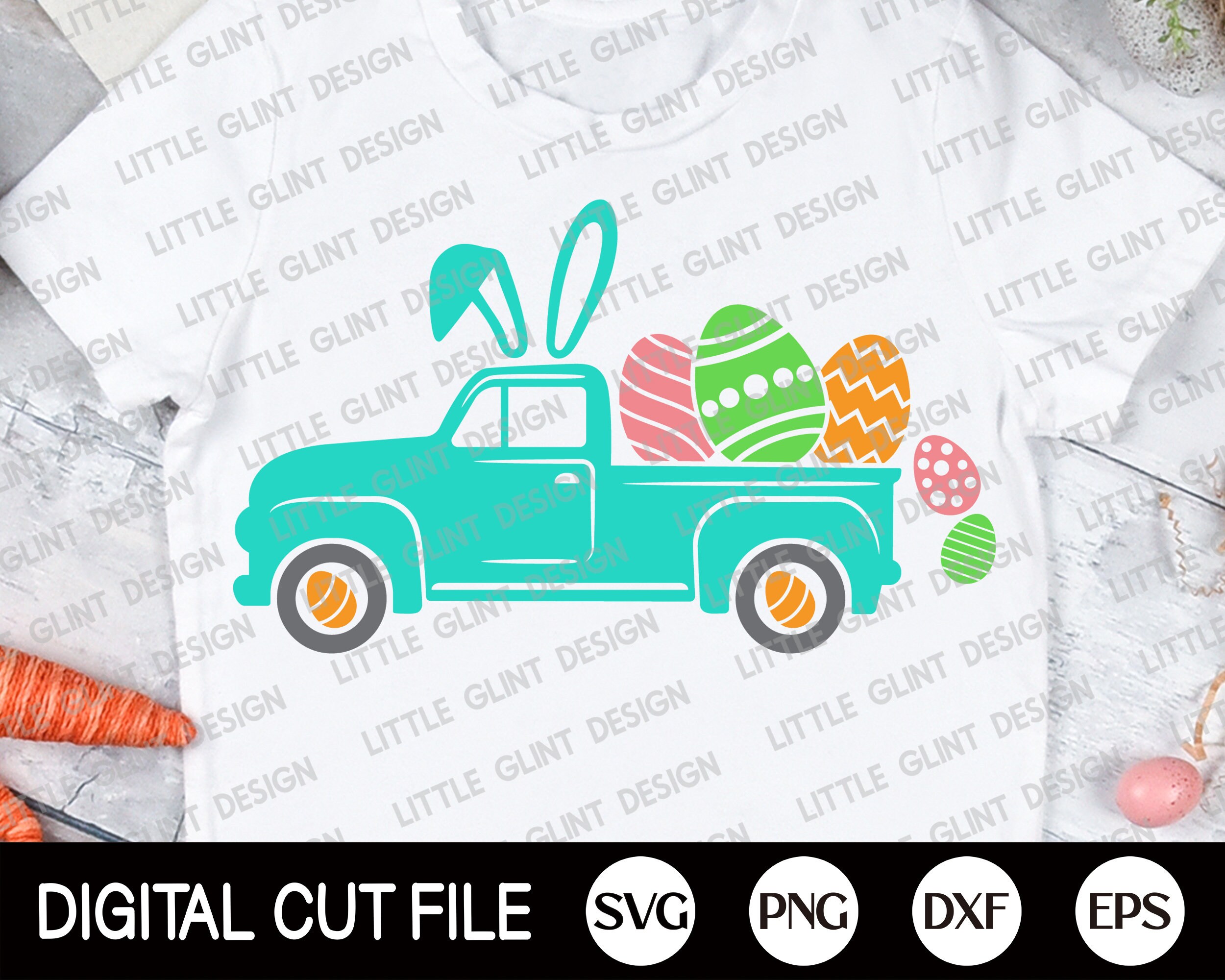 Easter Truck Egg Svg Easter Svg Happy Easter Svg Svg Easter - Etsy