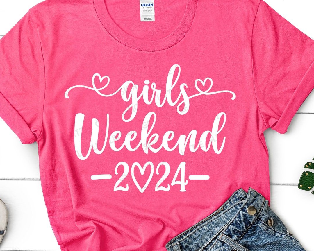 Girls Weekend 2024 Svg, Vacation Svg, 2024 Svg, Summer Vacay Svg, Girls ...