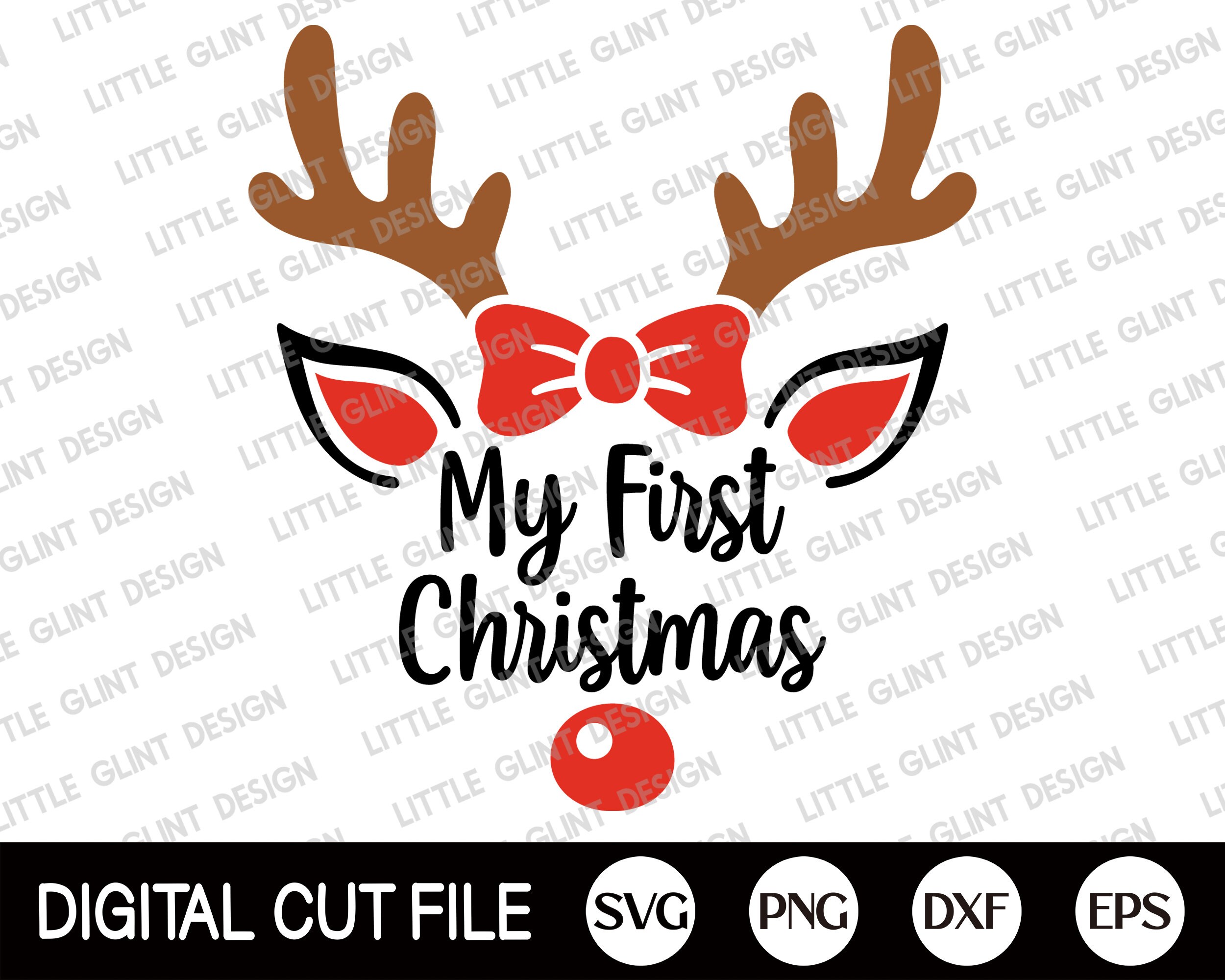 My First Christmas SVG Christmas Svg My 1st Christmas Svg - Etsy