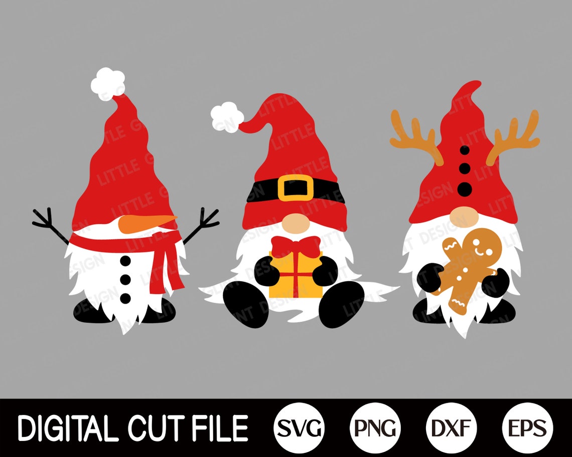 Christmas Gnome SVG Christmas SVG Gnome Svg Gnome Png | Etsy