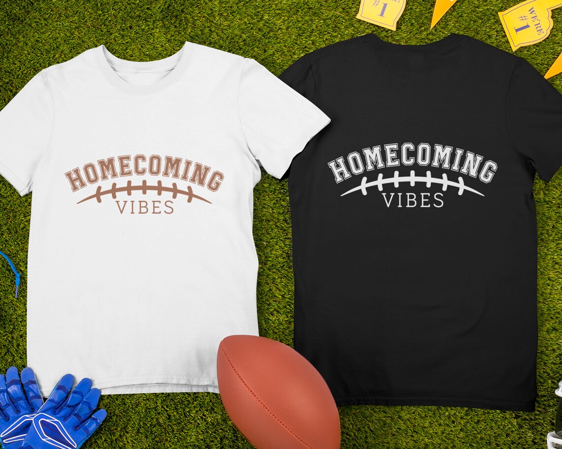Homecoming Vibes SVG Homecoming T-shirt Football Png Hoco - Etsy