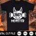 Candy Monster Svg, Halloween Svg, Spooky Svg, Halloween Costume ...