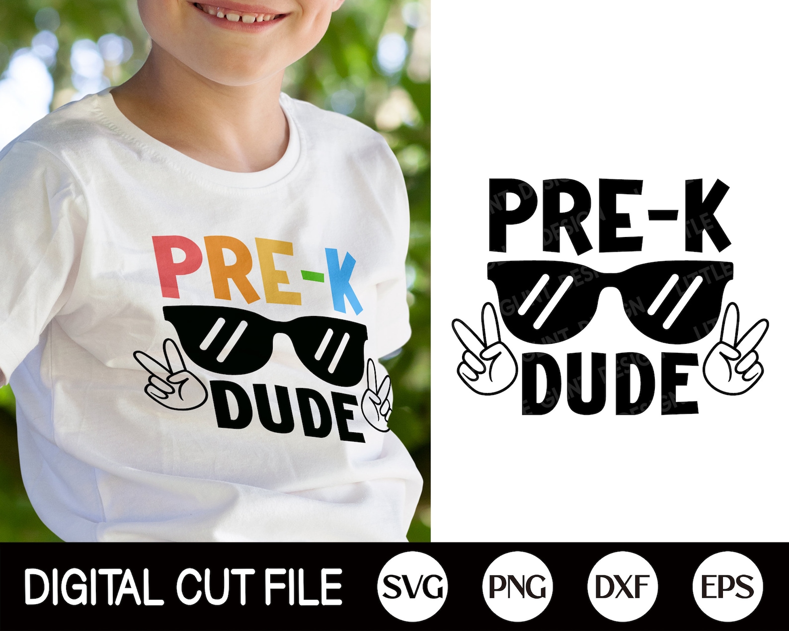 Pre-k Dude SVG Pre-k Grad SVG Back to School Svg 1st Day of - Etsy