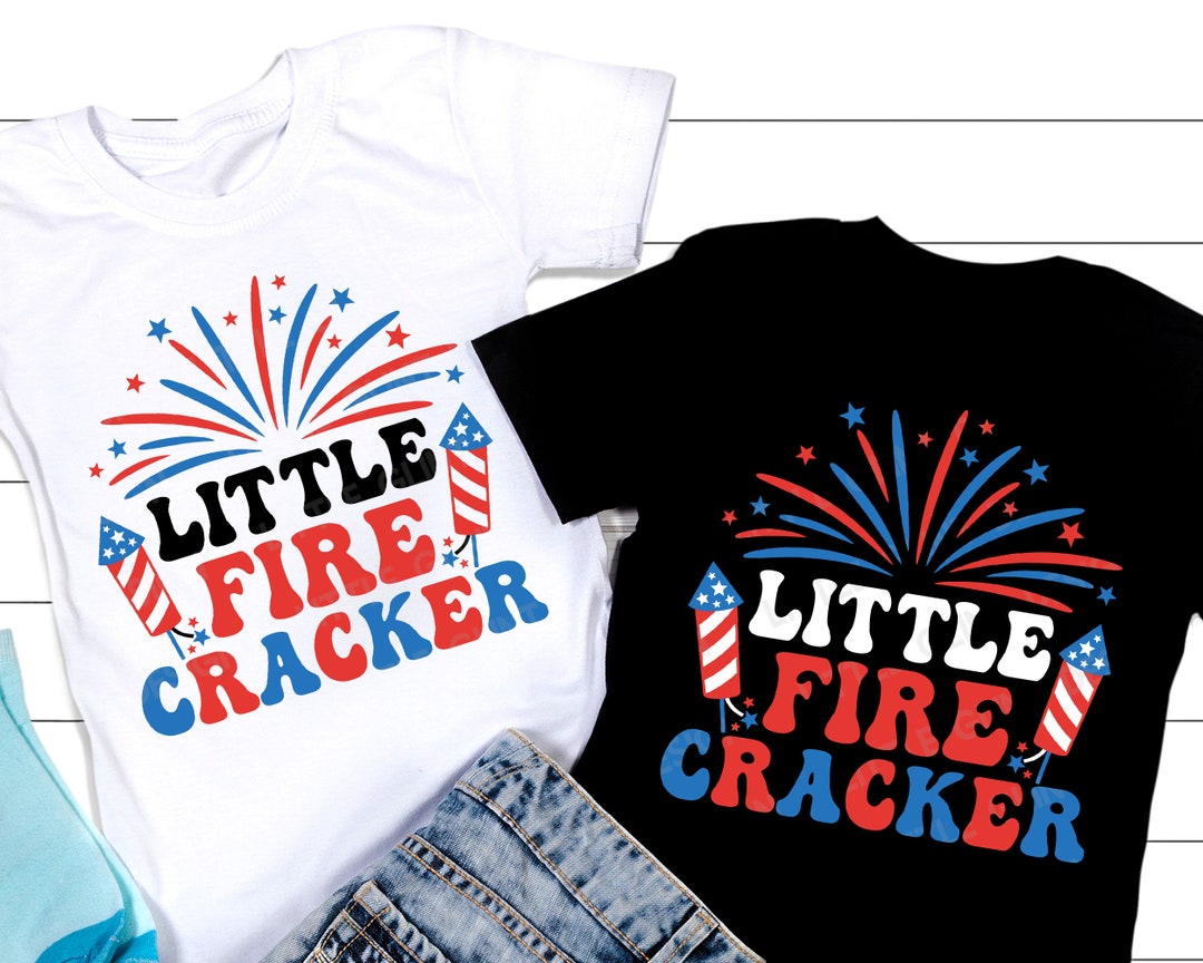 Little Firecracker SVG PNG, 4th of July Svg, Patriotic Svg ...
