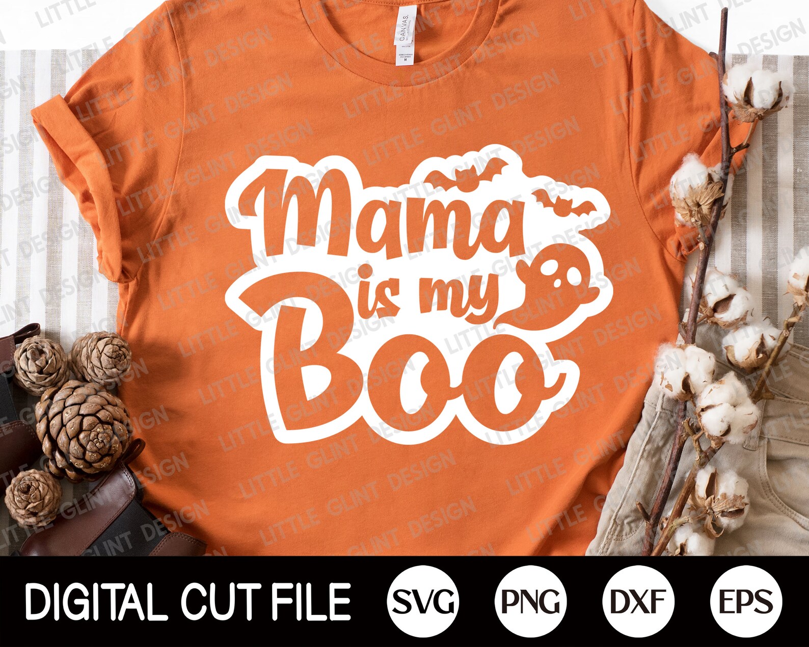 Mama is My Boo Svg Halloween Svg Halloween Mom Svg Spooky - Etsy