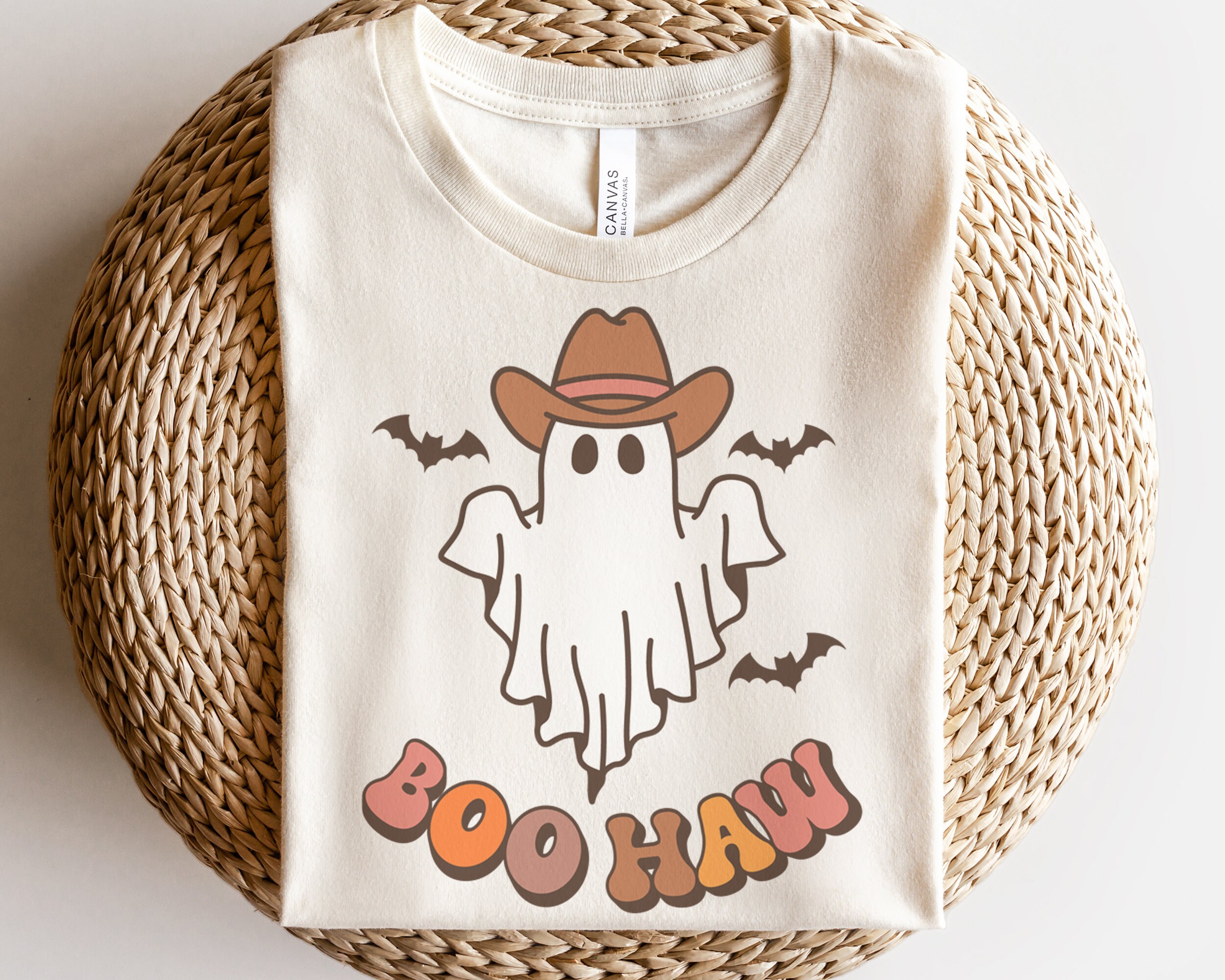 Cowboy Ghost SVG Western Halloween Svg Boo Haw Svg Spooky - Etsy
