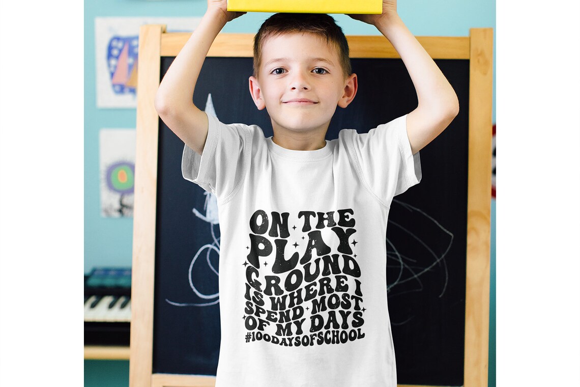 100 Days of School SVG, 100 Days Boy Png, School Svg Boys, Retro 100 ...