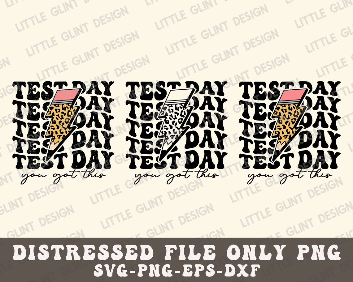 Test Day SVG PNG, Last Day of School SVG, Testing Png, School Test Day ...