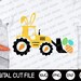 Easter Tractor Carrot Svg, Easter Svg, Happy Easter Svg, Svg Easter Egg ...