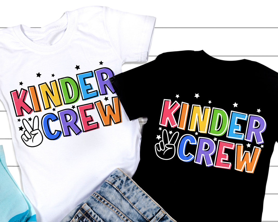 Kinder Crew SVG, Back to School Svg, First Day of School Svg ...