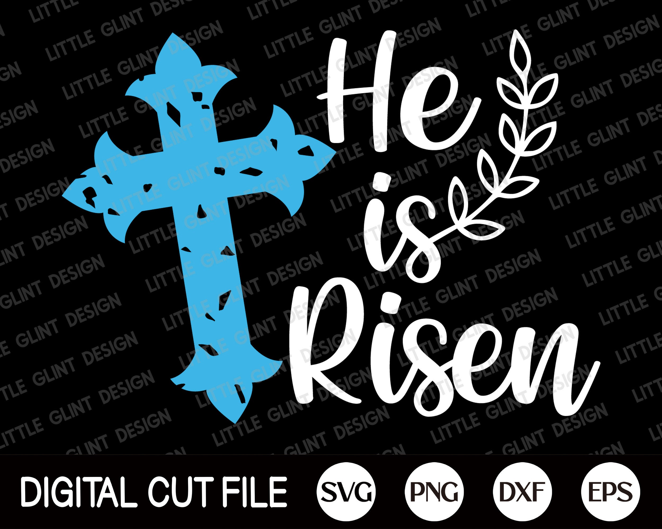 Easter Svg He is Risen Svg He is Risen Shirt Christian Svg | Etsy