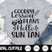 Goodbye Lesson Plans Svg Hello Sun Tan Svg Summer Svg Last | Etsy
