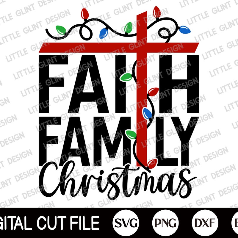 Family Christmas Svg - Etsy