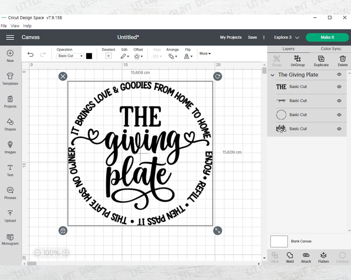 Giving Plate SVG the Giving Plate Sharing Plate Svg Cookie - Etsy