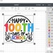 Happy 100th Days of School SVG, 100 Days of School Svg, 100th Day of ...