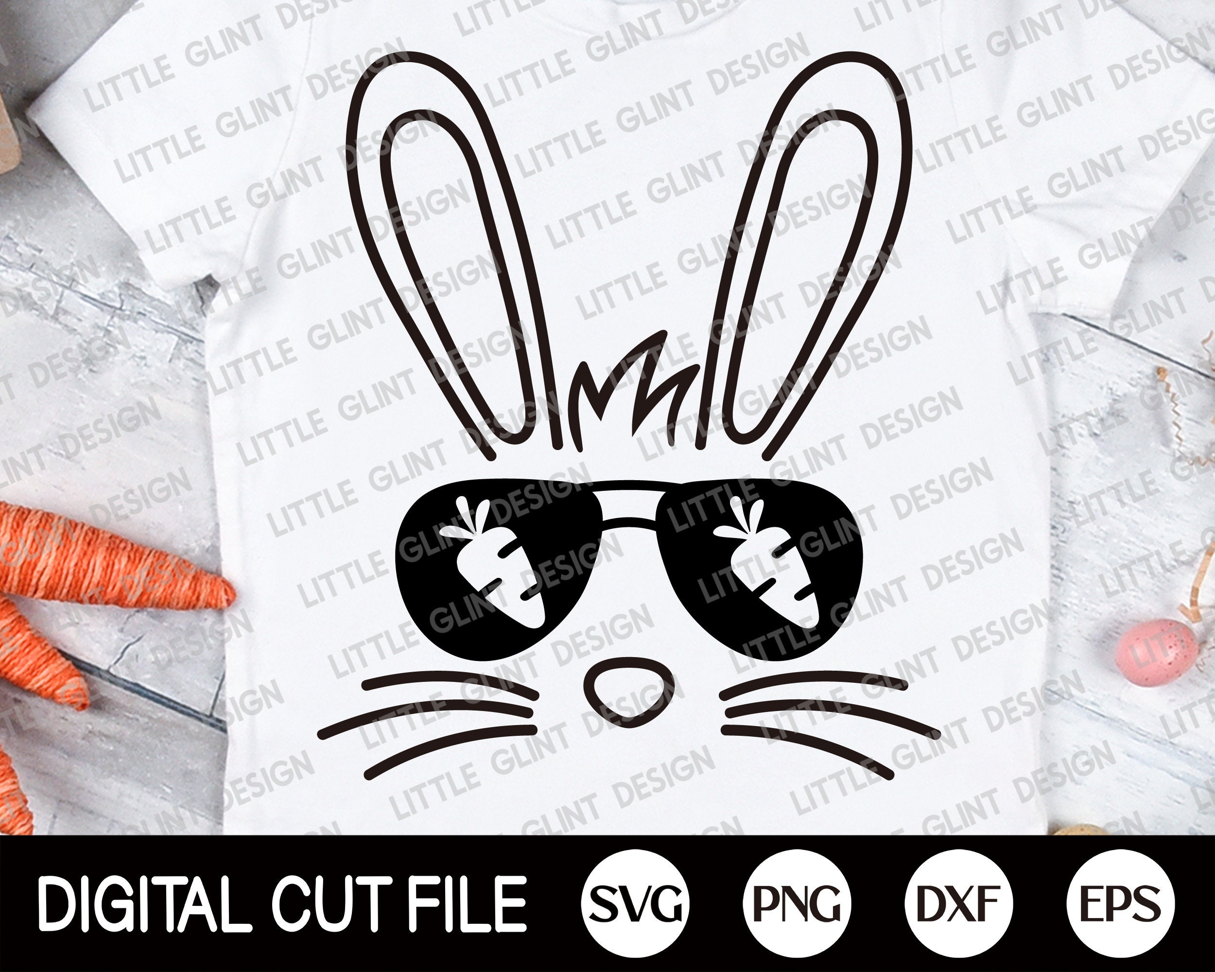 Easter's Day Svg Happy Easter Bunny Svg Easter Rabbit | Etsy