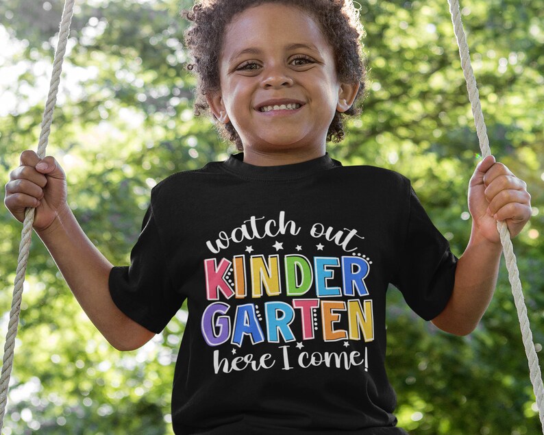 Watch Out Kindergarten Here I Come SVG, Back to School SVG, School ...