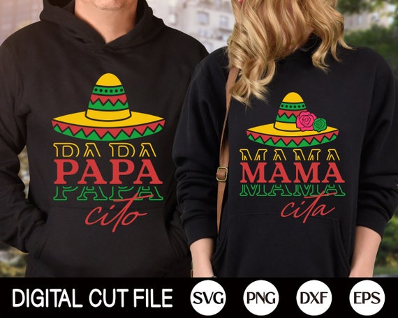 Mamacita and Papacita SVG Cinco De Mayo Svg Margarita Svg - Etsy