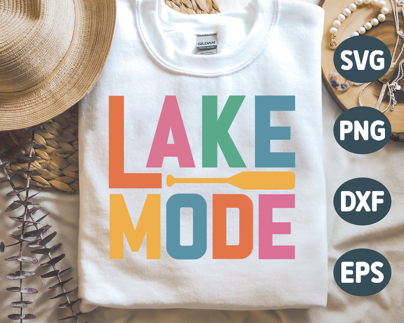 Lake Mode SVG Summer Quote Svg Lake House Sign Summer | Etsy