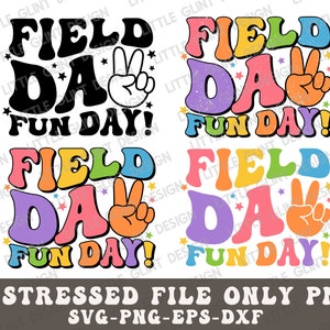 Field Day Fun Day SVG, Field Day Svg, Retro School Game Day, Field Day ...