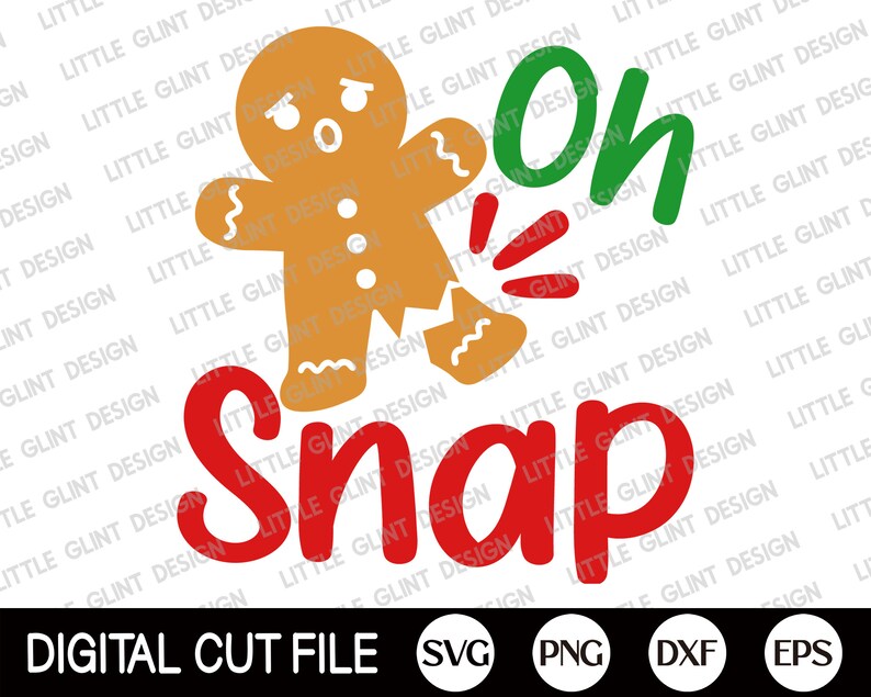 Funny Christmas SVG Oh Snap Svg Cookies Svg Silly Christmas - Etsy