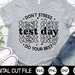 Test Day SVG, Test Day Shirts, Testing Shirt for Teachers Svg, Teacher ...
