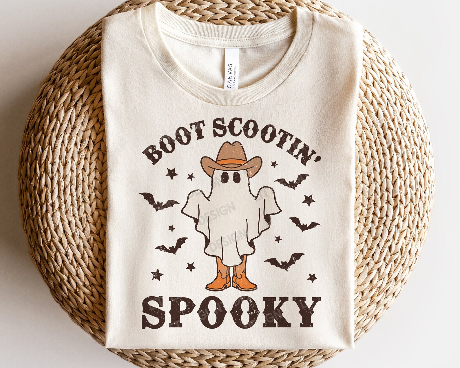 Boot Scoot Spooky SVG, Retro Halloween Svg, Cowboy Ghost Png, Western ...