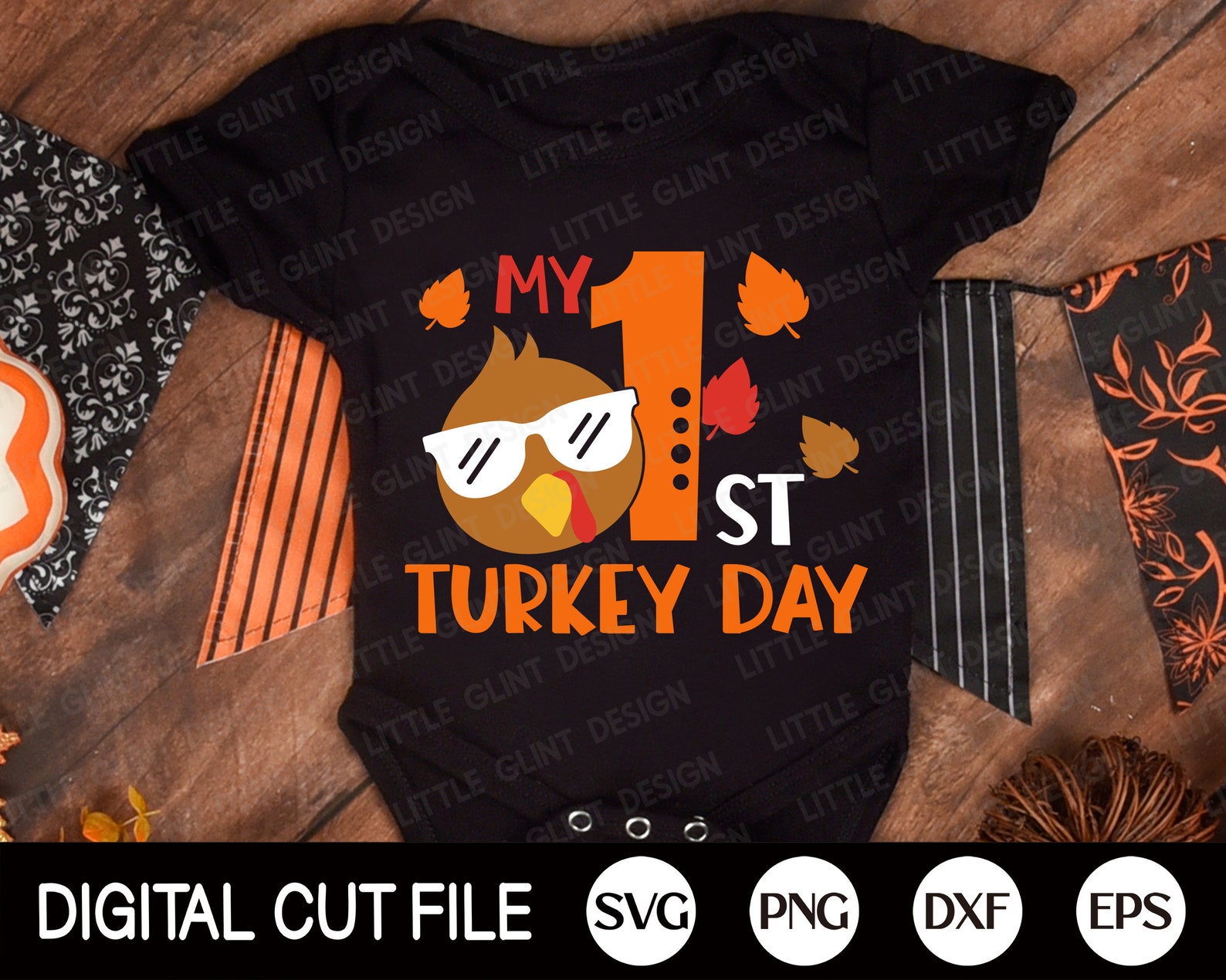 My 1st Turkey Day Boy SVG Thanksgiving Svg Turkey Face Svg - Etsy