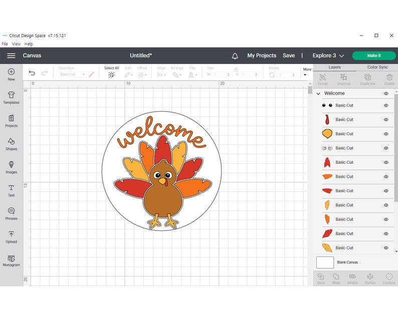 Thanksgiving Turkey Welcome Sign SVG Thanksgiving Door Hanger - Etsy