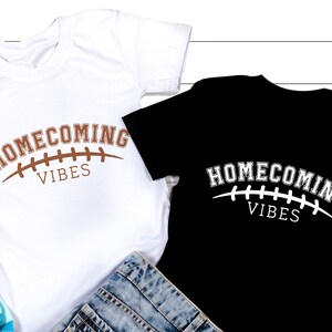 Homecoming Vibes SVG, Homecoming T-shirt, Football Png, Hoco 2024 Svg ...