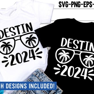 Destin 2024 SVG, Destin Holidays Svg, 2024 Svg, Destin Summer Beach Svg ...