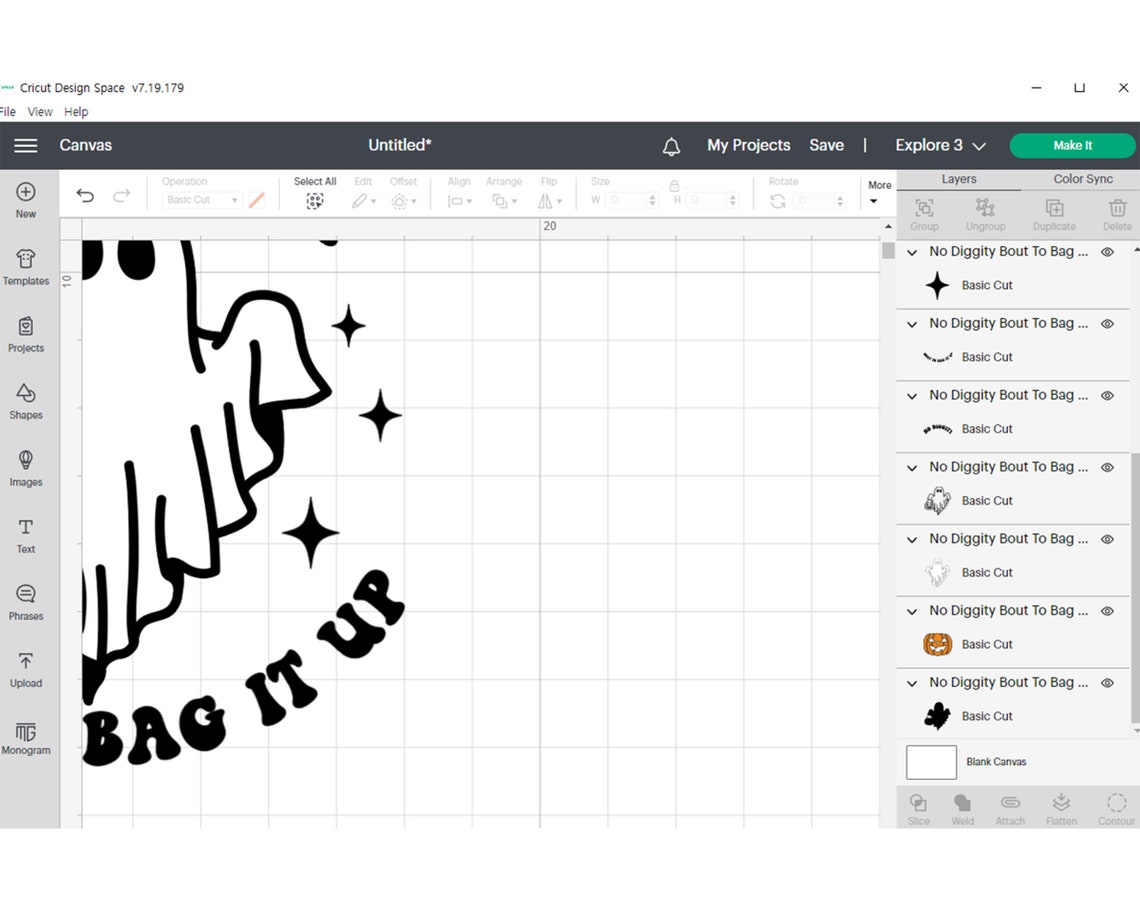 No Diggity Bout to Bag It up SVG Halloween Svg Cute Ghost - Etsy