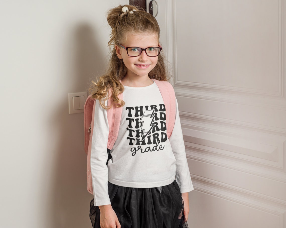 Third Grade SVG PNG, Back to School Svg, 3rd Grade Teacher Svg, First ...