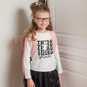 Third Grade SVG PNG, Back to School Svg, 3rd Grade Teacher Svg, First ...