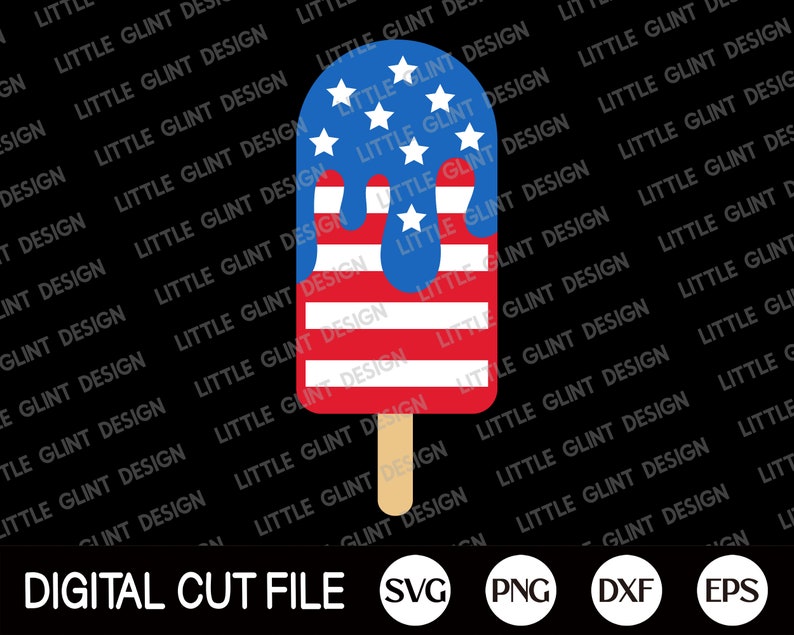 Patriotic Popsicle Svg Bundle 4th of July Svg American Flag - Etsy