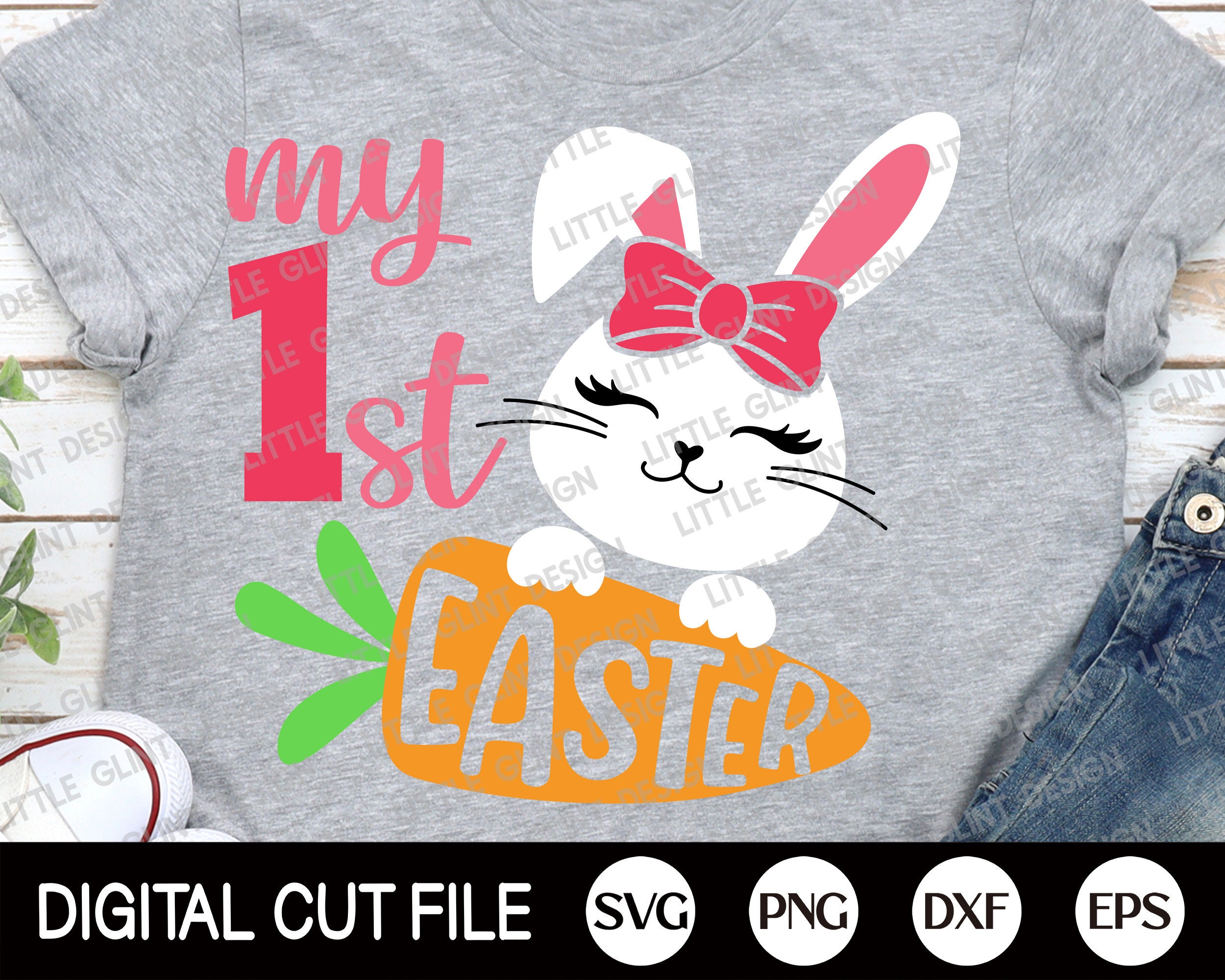 Easter Svg My First Easter Svg Happy Easter Svg Baby 1st - Etsy