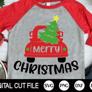 Christmas Truck Svg, Monster Truck Svg, Christmas Tree, Merry Christmas ...
