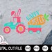 Happy Easter Tractor, Easter Tractor Carrot Svg, Easter Svg, Svg Easter ...