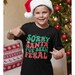 Sorry Santa I've Been Feral Svg, Retro Christmas SVG, Holiday Quotes ...