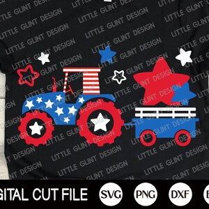 Fourth of July Svg, Tractor Svg, Independence Day, Memorial Day ...