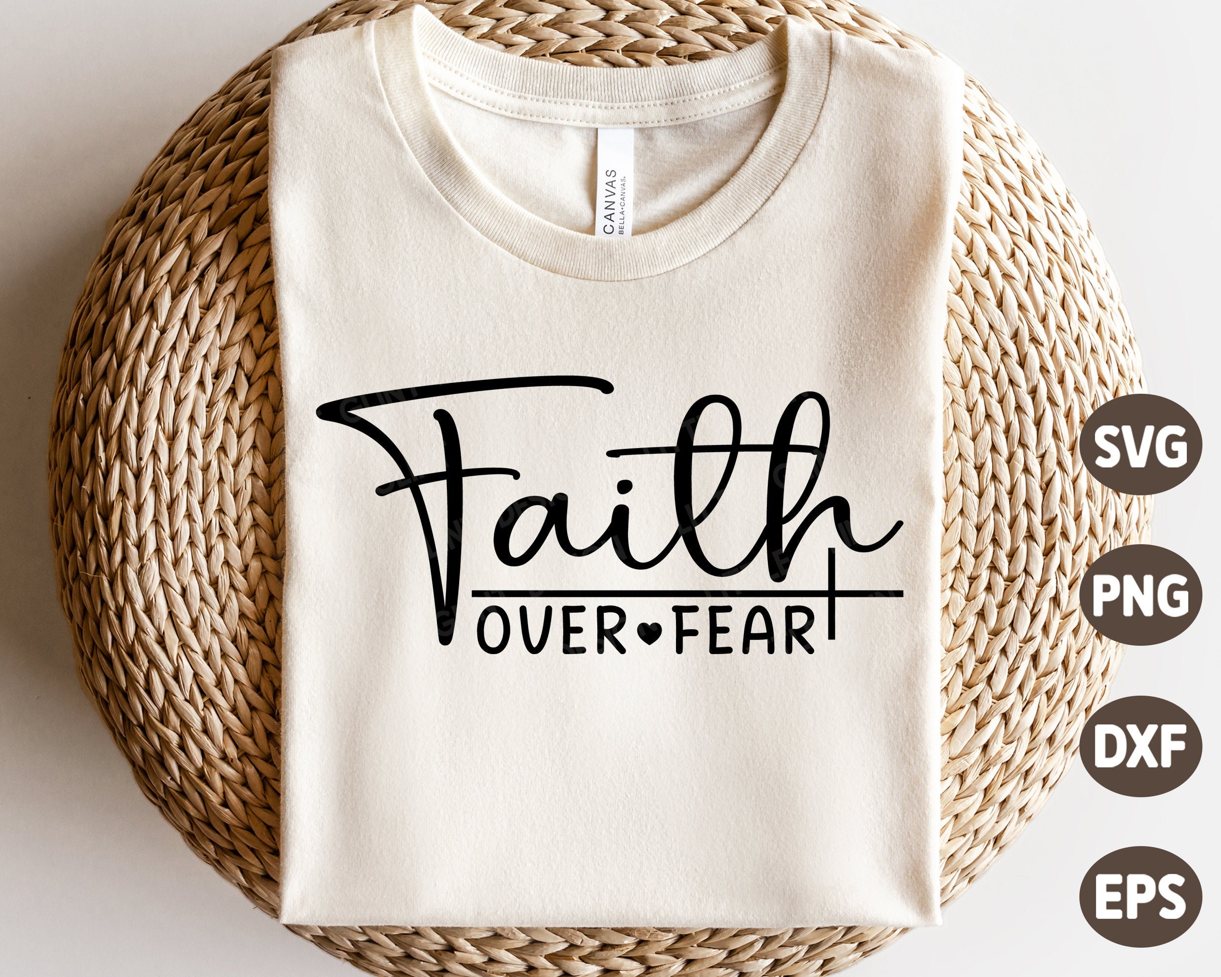 Faith Over Fear Svg Christian Svg Religious Svg Cross Png - Etsy