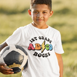 1st Grade Rocks SVG Back to School SVG Rock and Roll Kids - Etsy