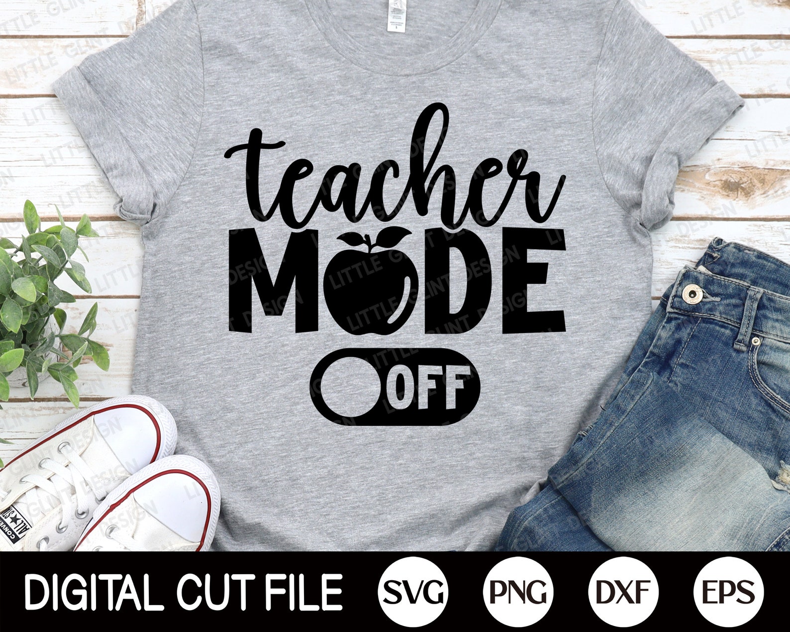 Teacher Mode off SVG Funny Teacher Svg School Svg Kids | Etsy