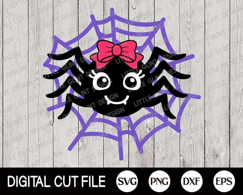 Spider Girl Svg Halloween Svg Monogram Svg Funny Halloween - Etsy
